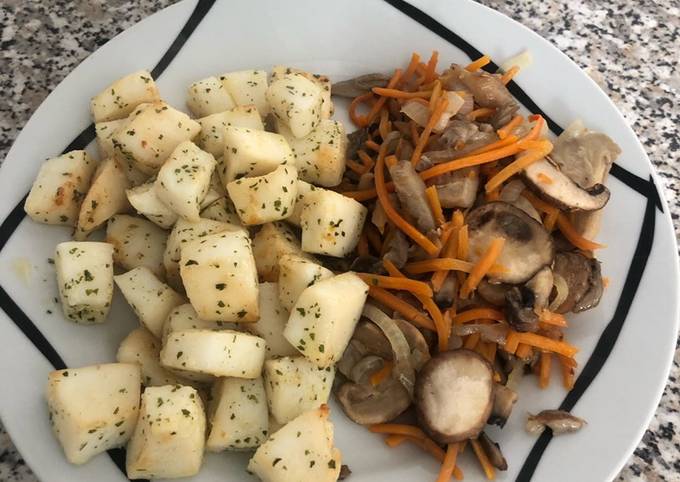 Jibia plancha con verduras Receta de Elisabet Lopez hueso- Cookpad