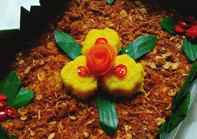 Resep Ketan Kuning Serundeng oleh Elika 'Dapoerkuesalamah' - Cookpad