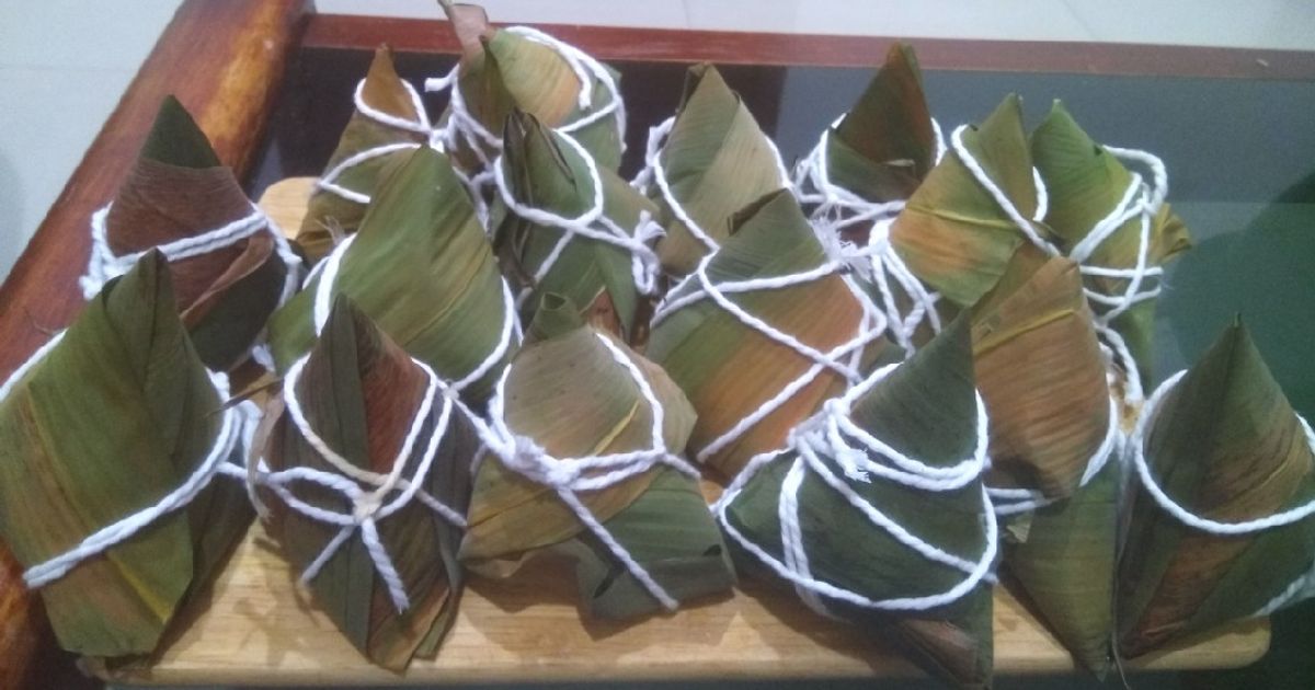 Resep Bakcang Beras Isi Daging Babi oleh maria crishtabella - Cookpad