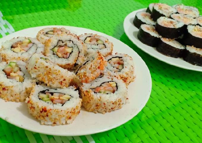 Resep Sushi rumahan oleh Aura Aulia Rahmah - Cookpad