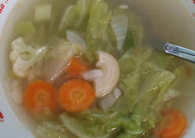 Resep Sayur Sop Sawi Putih Sederhana oleh Ninomiya - Cookpad