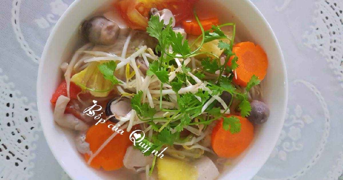 Công thức làm canh chua chay thơm ngon đúng điệu - đơn giản và thanh mát