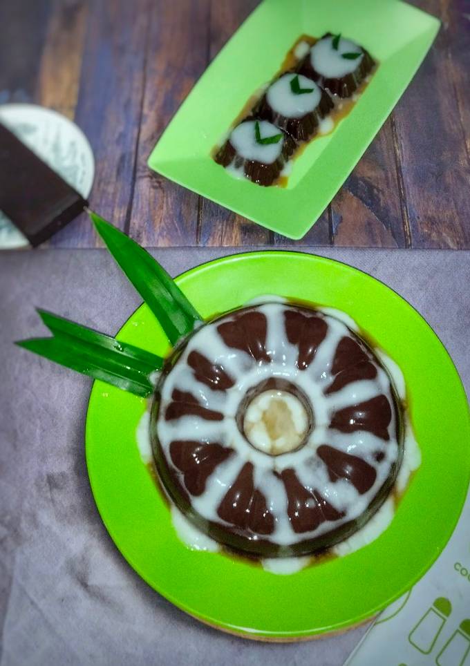 Resep Chocolate Silky Pudding with Vla oleh Dapoer Mamake 👩‍🍳 - Cookpad