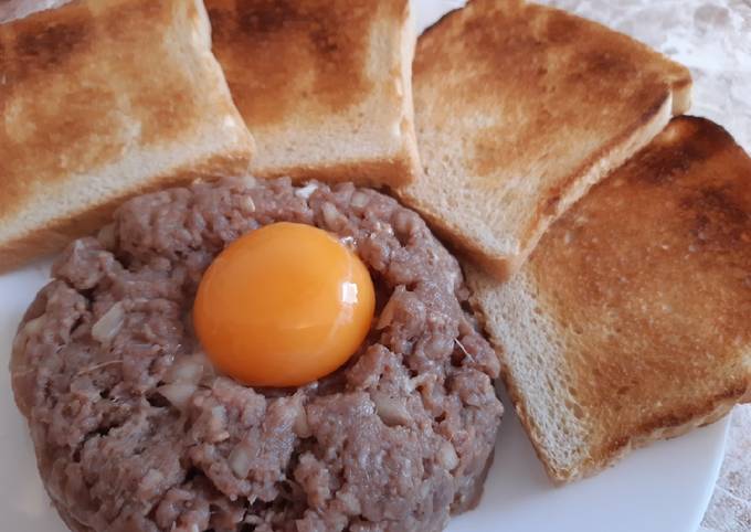 Tatár beefsteak | Andrea Bognár receptje - Cookpad receptek