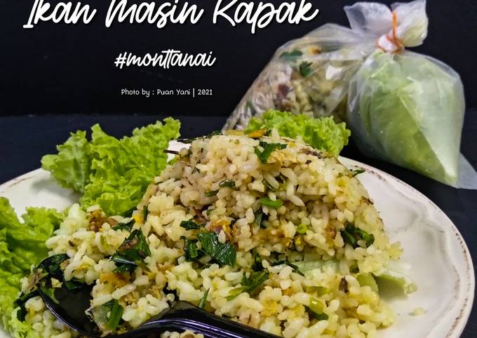 Resipi Nasi Goreng Ikan Masin Kapak oleh Nur Azliani Amer - Cookpad