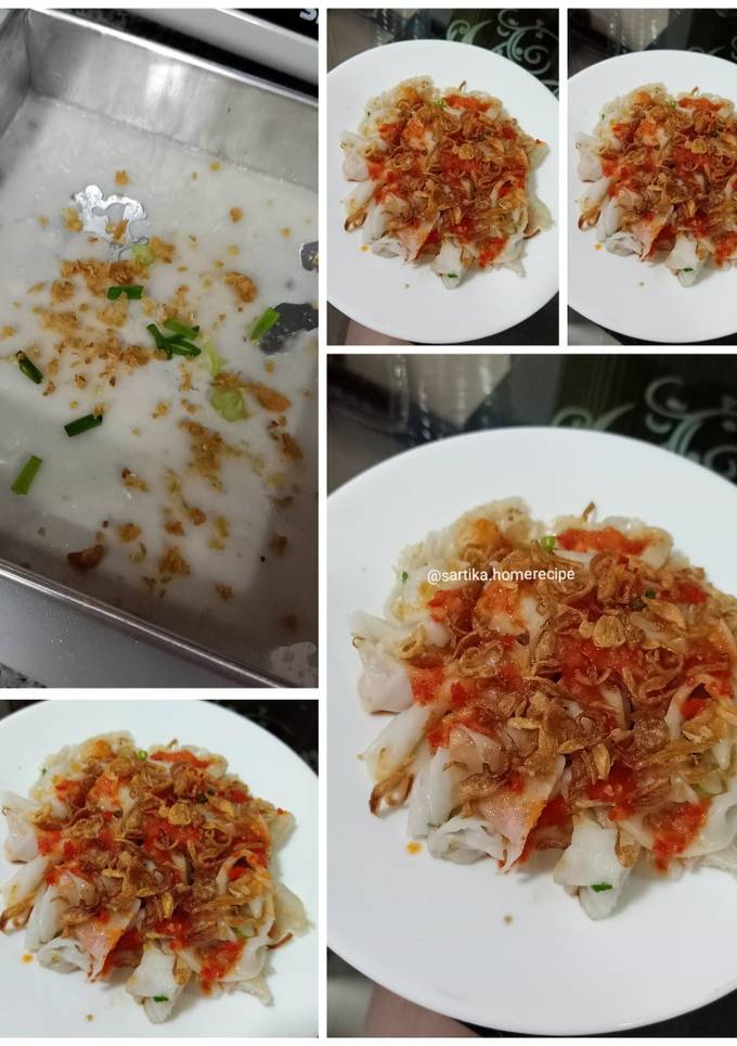 Resep Ci Cong fan / Chee cheong fun / Cong fen ala me 🥰 oleh Sartika ...