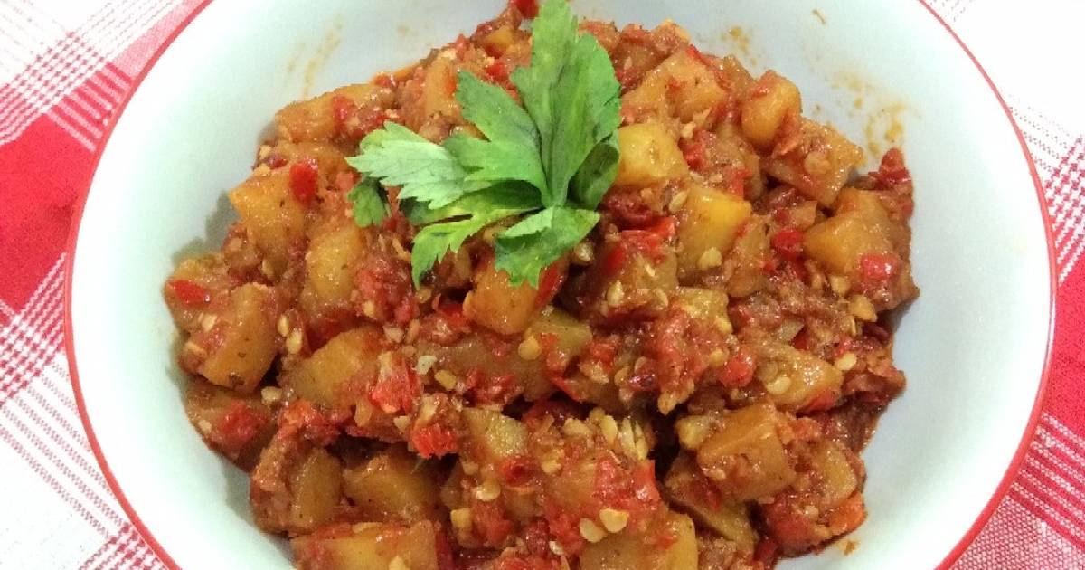 Resep Balado Kentang pedes oleh Putry Thya - Cookpad
