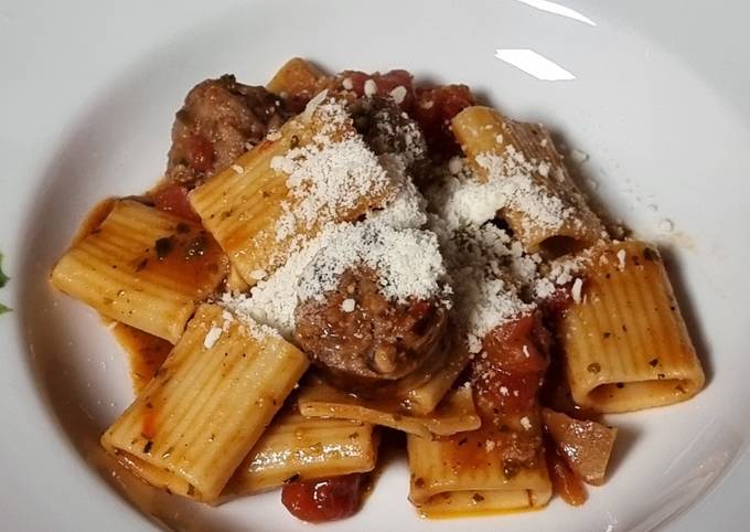 Pasta con criollos Receta de Selena Grimes Rodriguez- Cookpad