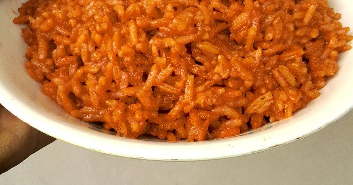 Hot Tomato Flavour Jollof Rice Recipe by Ifeoma Obianagha - Cookpad