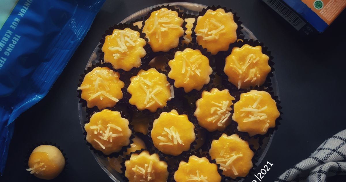 Resep 424.Nastar Keju Bunga oleh An_nesha - Cookpad