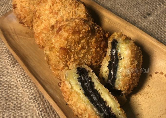 Resep Pisang Goreng Oreo oleh @enonew - Cookpad