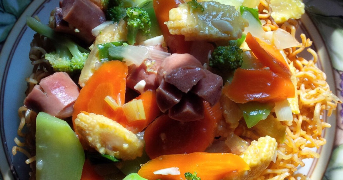 Resep I Fu Mie Mie Tamie Siram Capcay oleh LYAN DIAMOND - Cookpad