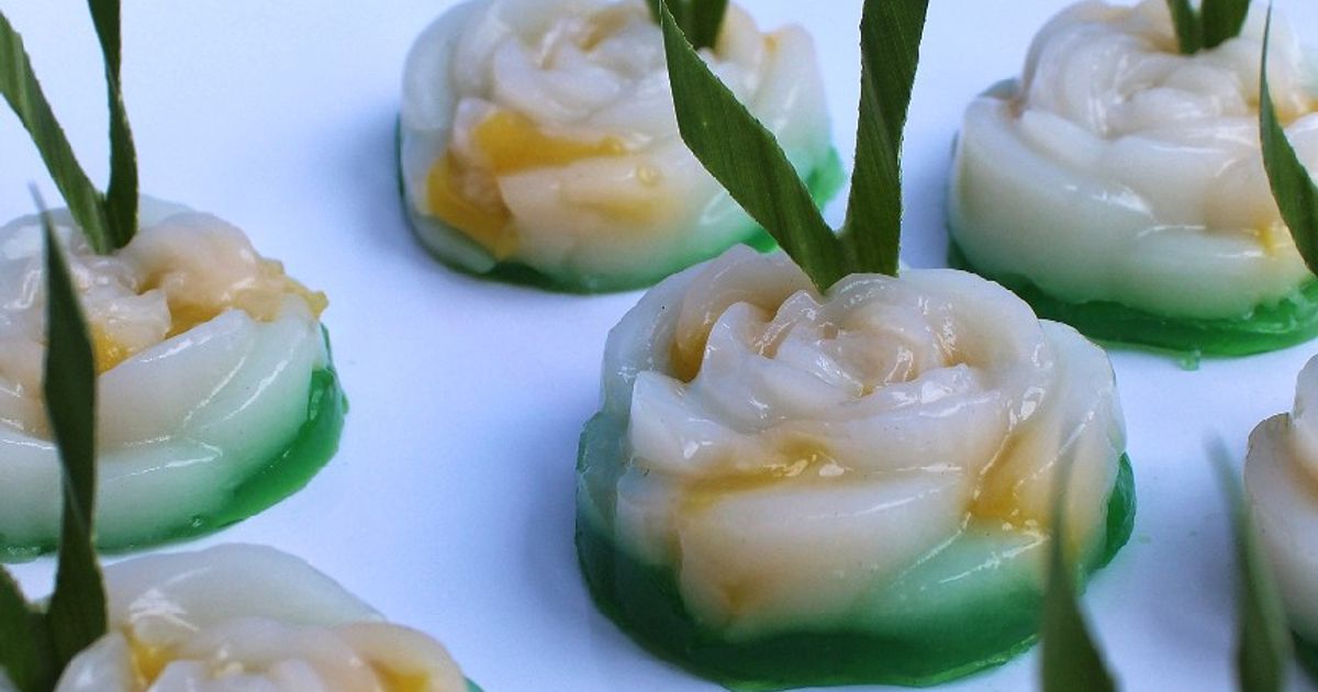 Resep Kue Hunkwe Nangka Pandan oleh Rachma Didi - Cookpad