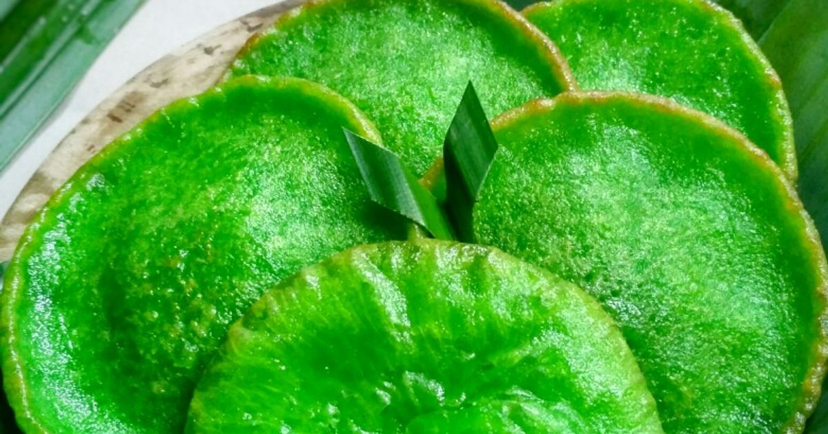 Resep wadai pandan rumahan enak dan mudah - Cookpad