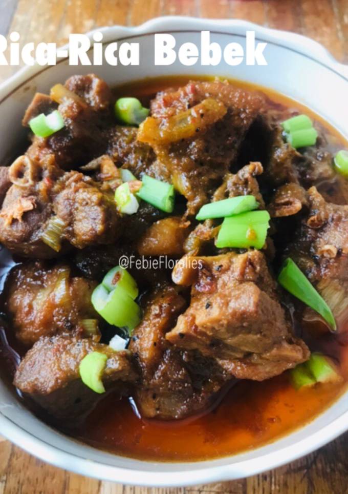 Resep Rica-Rica Bebek Simple Banget dan Tipsnya oleh Febie Floralies ...