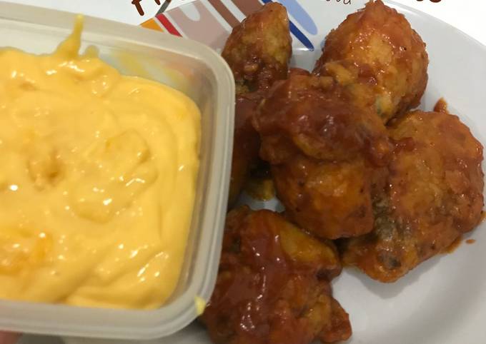 Resep Fire Chicken and Cheese Sauce ala Richeese oleh deidiveava - Cookpad