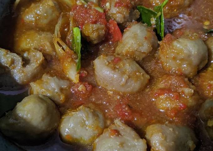 Resep Bakso Mercon oleh Faridaindrie - Cookpad