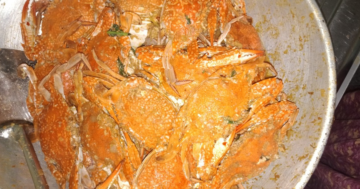 Resep Rajungan Renjong Saus Padang Enak Dan Simple oleh khadijah - Cookpad