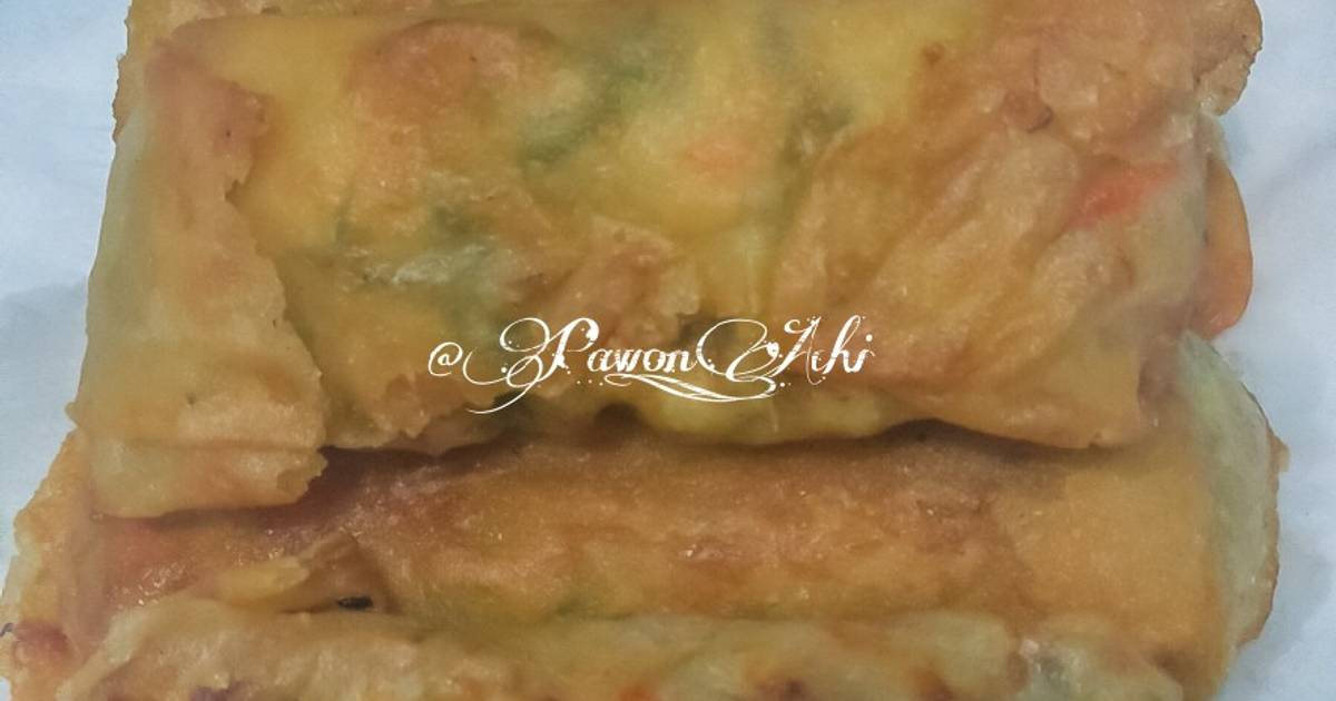 Resep LUMPIA BOOM (Isi Udang) homemade oleh Achi k.a - Cookpad