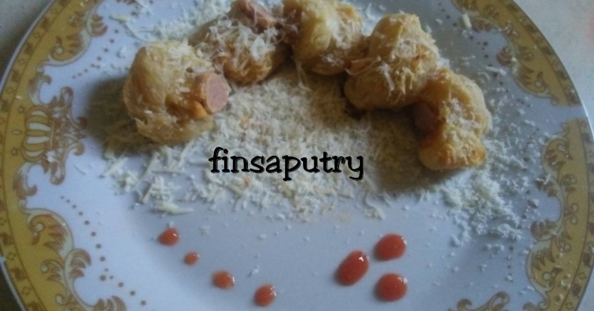 Resep Mini pastry roll sosis cheese oleh Finsa Cantika Putri - Cookpad