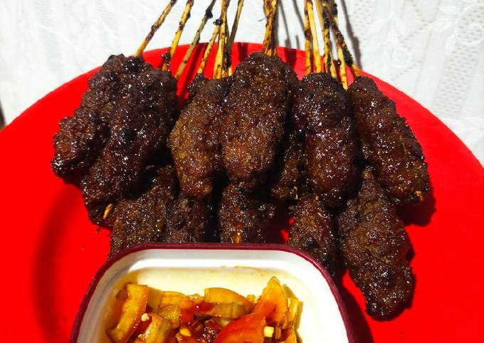 Resep Sate babi manis asin oleh Anastria Kitchen - Cookpad