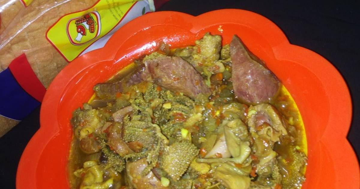 Farfesun kayan ciki Recipe by Umma Sisinmama - Cookpad