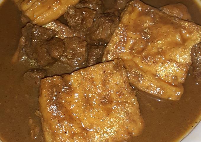 Resep Semur daging dan tahu oleh Ibunya Nidya - Cookpad