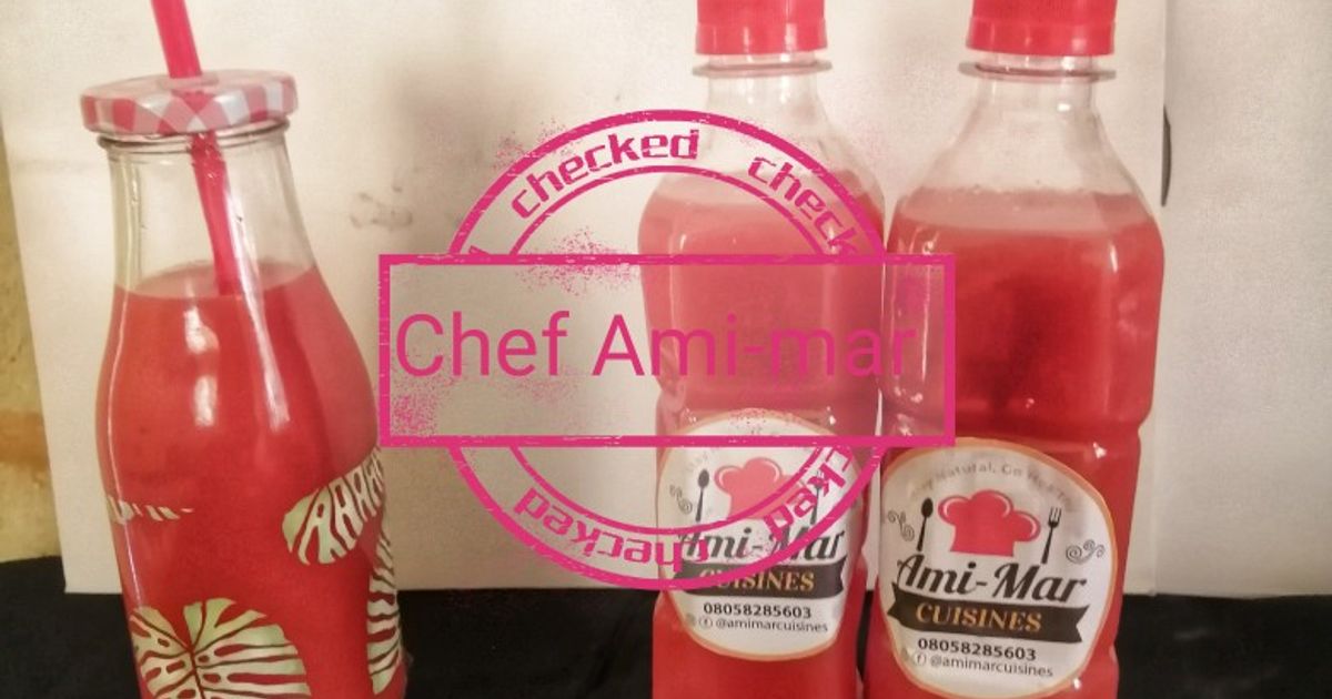 Water Melonade Recipe by Chef Ami-mar(Maryam Na'inna) - Cookpad