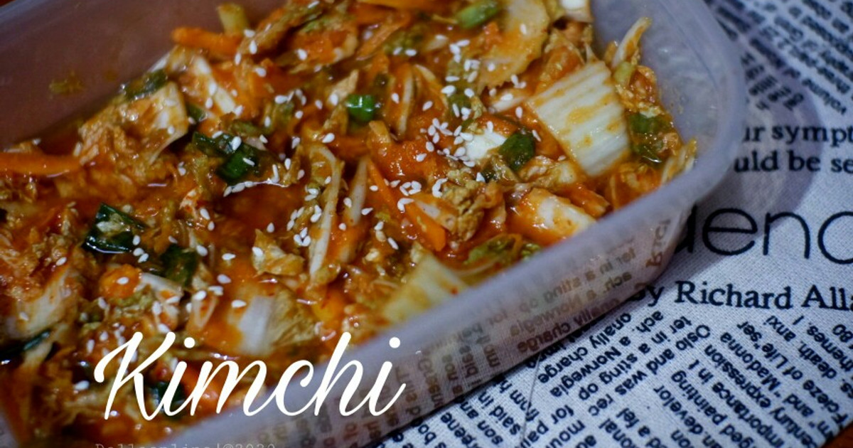 Resep Kimchi Itaewon Class oleh dellaonline - Cookpad