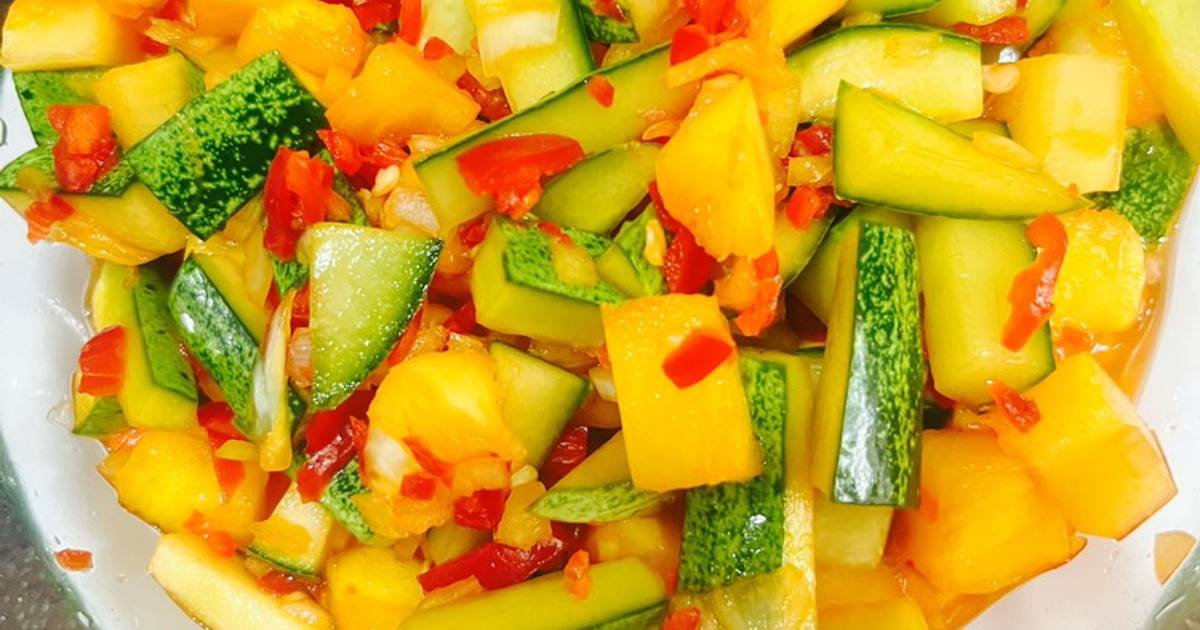 Resipi Acar Timun Nenas (R204) oleh Zahrah Buang - Cookpad