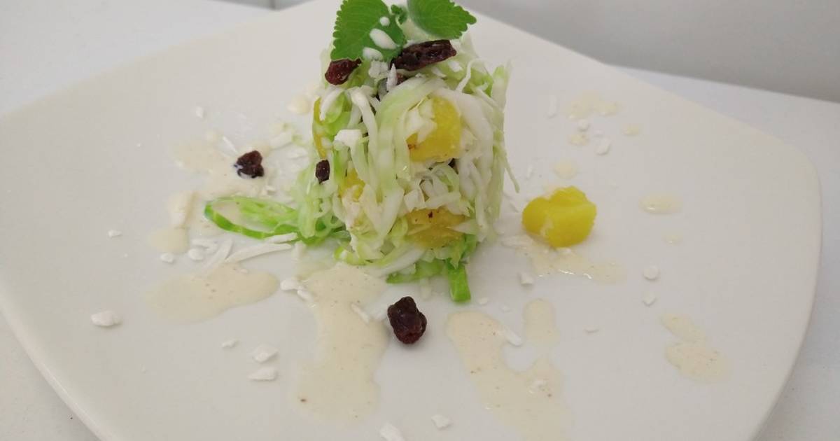 Recetas de Ensalada: Repollo con Crema de Leche, Zanahoria y Limón ...