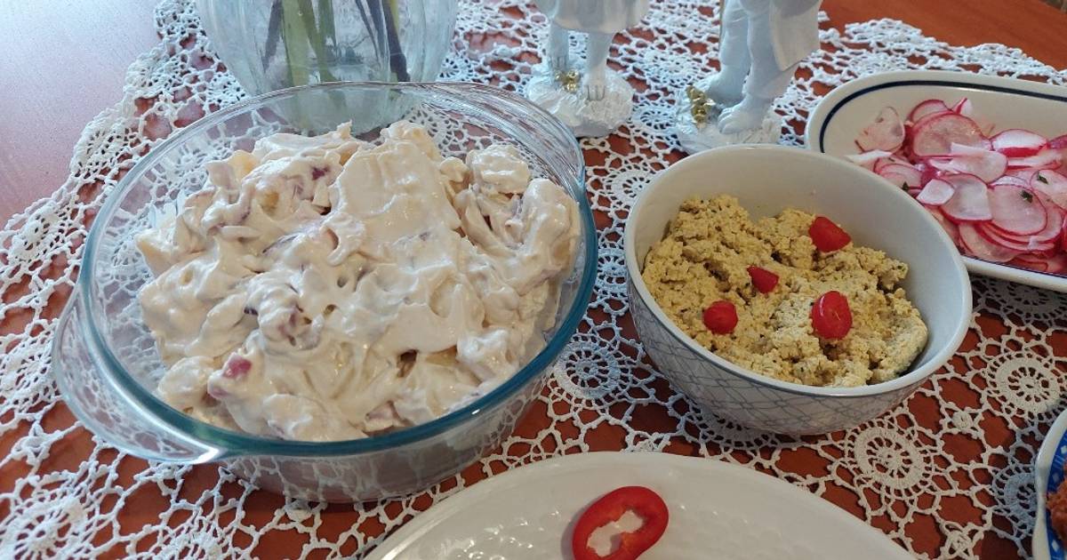 Vegán krumplisaláta | Martina Vegán Ételei receptje - Cookpad receptek