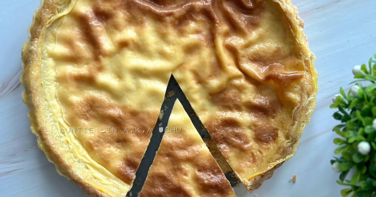Resipi Burnt Custard Tart oleh Sesimple Loralin - Cookpad