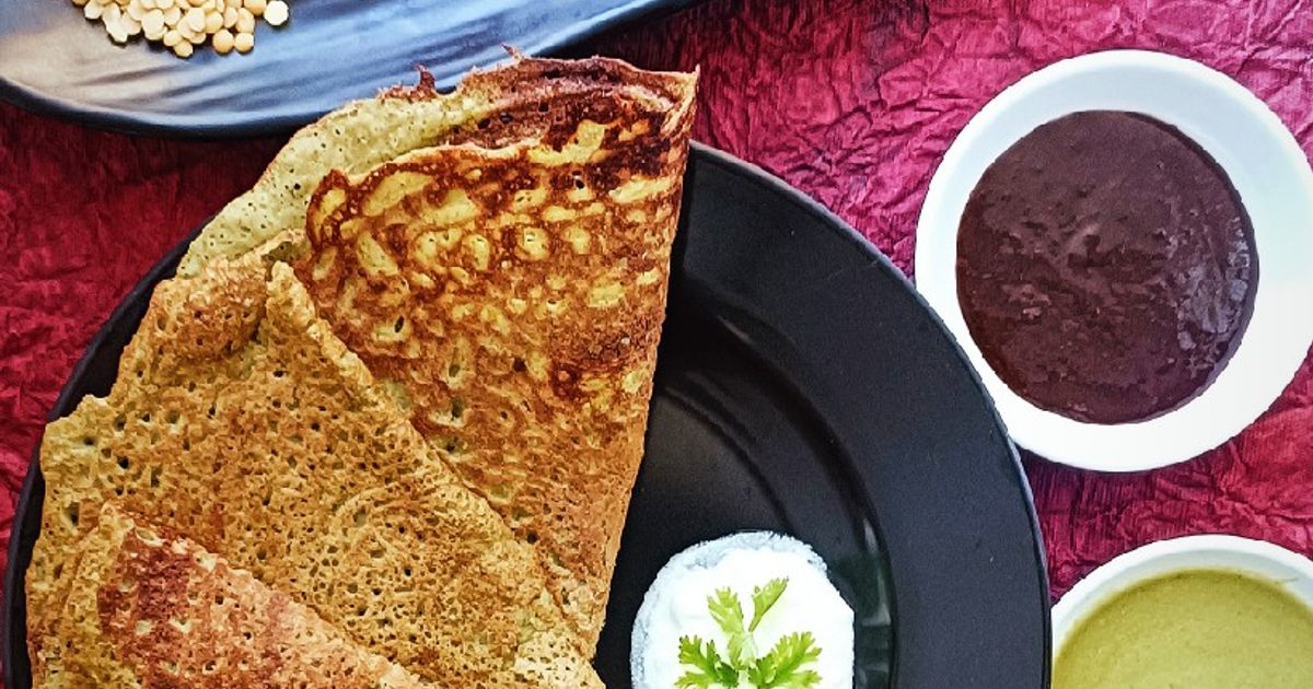 Daal Dosa / Lentils Dosa Recipe by Vaishali Suhas - Cookpad