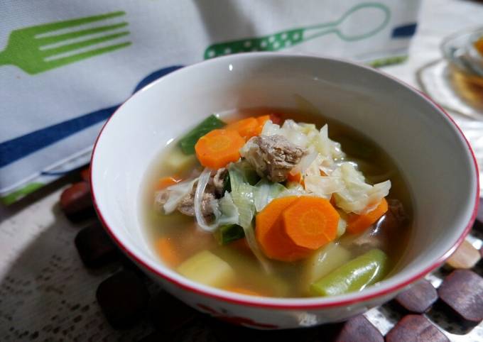Resep Sup Sapi Sederhana oleh Riani Nirmala - Cookpad