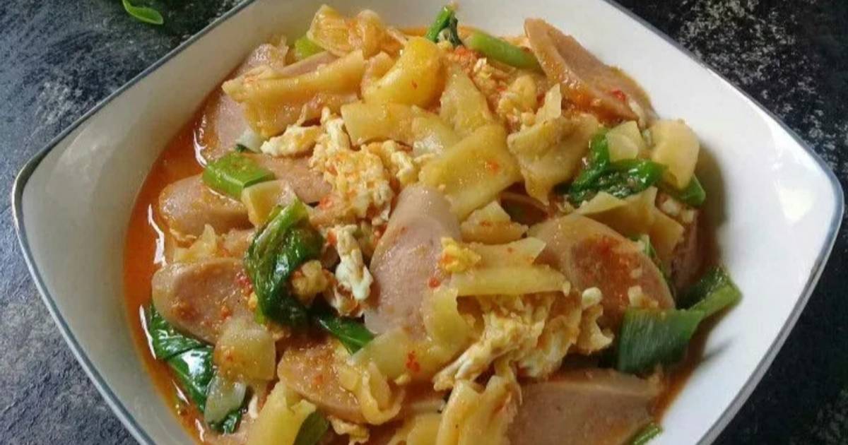 Resep Seblak macaroni sosis oleh Mama Queen - Cookpad