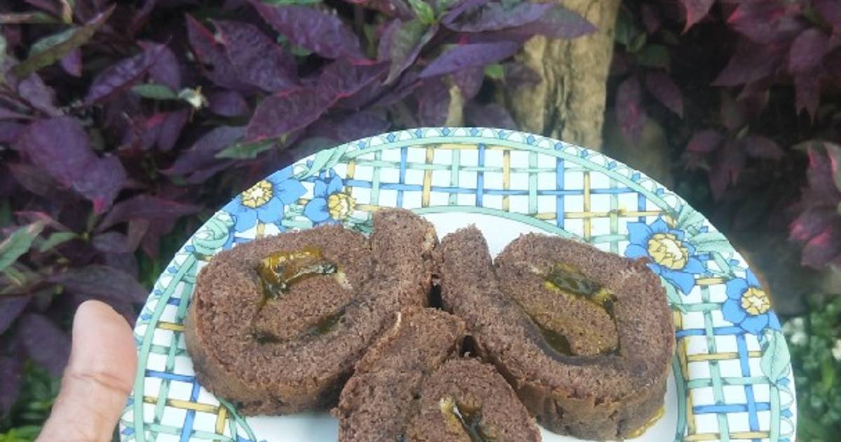 Resep Bolu gulung teknik all in one oleh mama_keizeeqyu - Cookpad