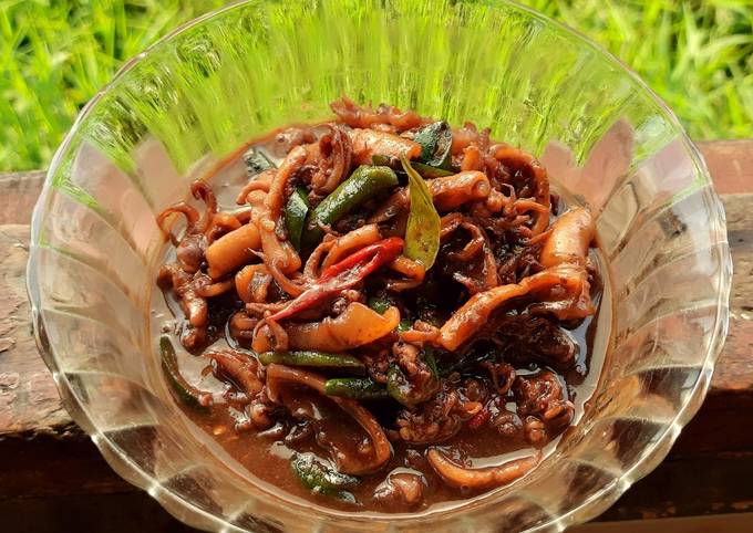 Resep Cumi Bumbu Hitam oleh Mrs. Wijen - Cookpad