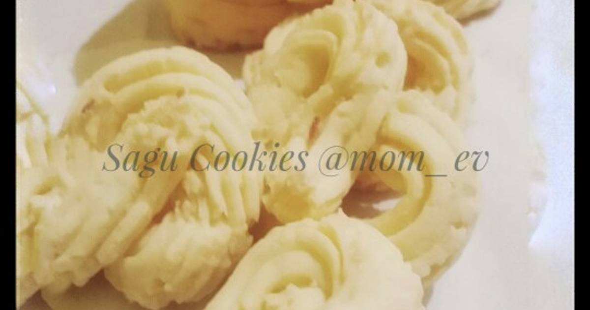 Resep Sagu cookies simple oleh Dapur Mom_Ev - Cookpad