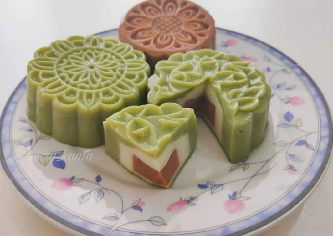 Resep Mooncake Pudding (puding kue bulan) oleh Yessy Kanta - Cookpad