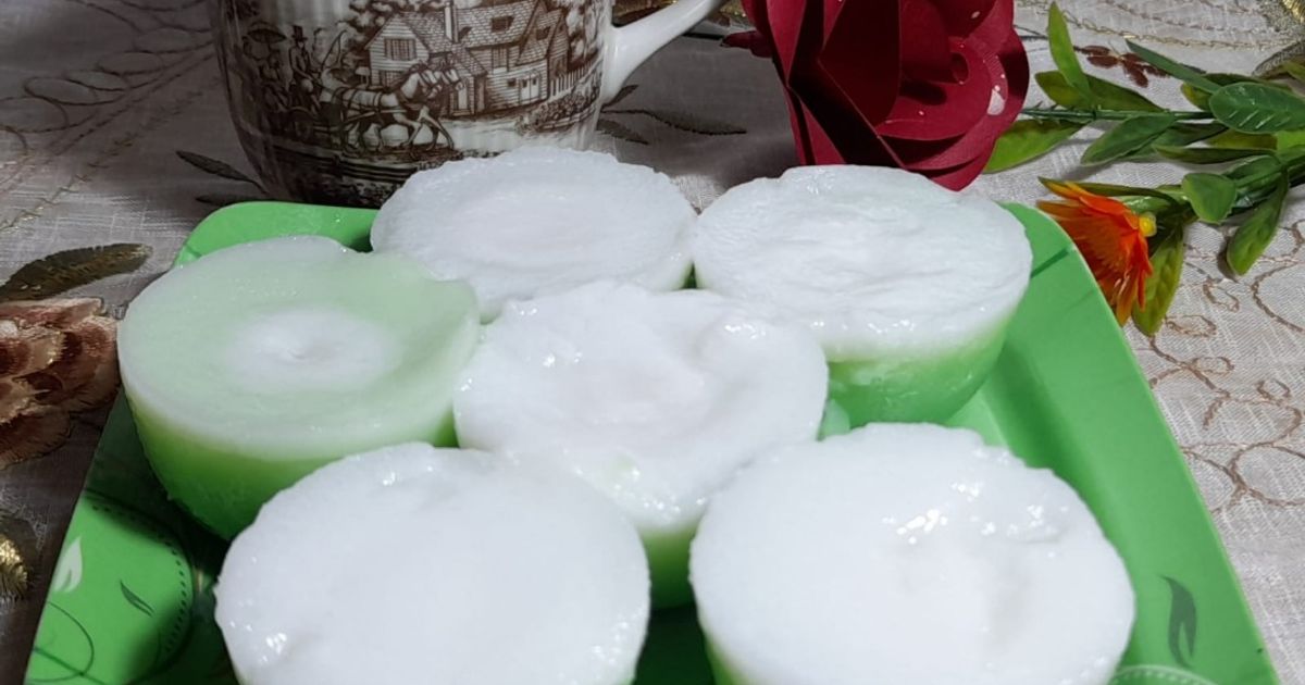 Resep Talam Pandan Tepung Beras oleh Lionie Adi - Cookpad