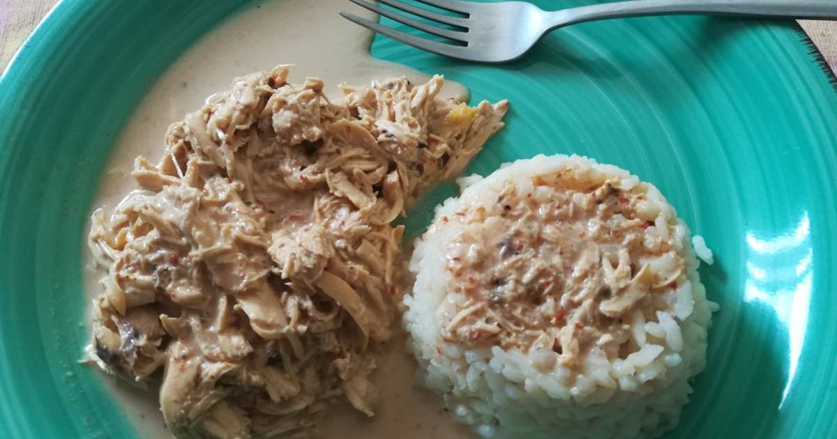 Pechuga de pollo en salsa cremosa de chile chipotle Receta de María ...