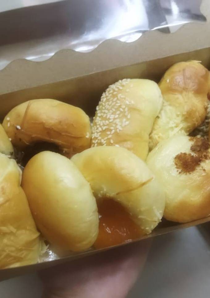 Resep Roti Manis Tanpa Mixer *improved recipe* oleh Silviani Maria ...