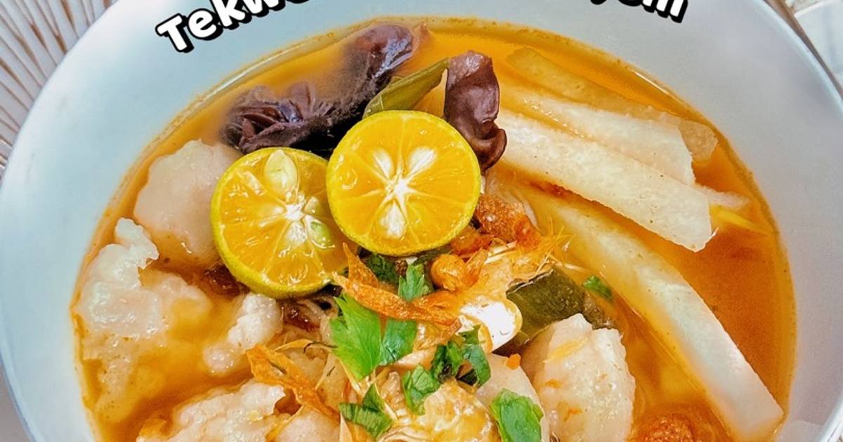 Resep Tekwan Khas Palembang: Kenyal, Gurih, dan Mengundang Selera