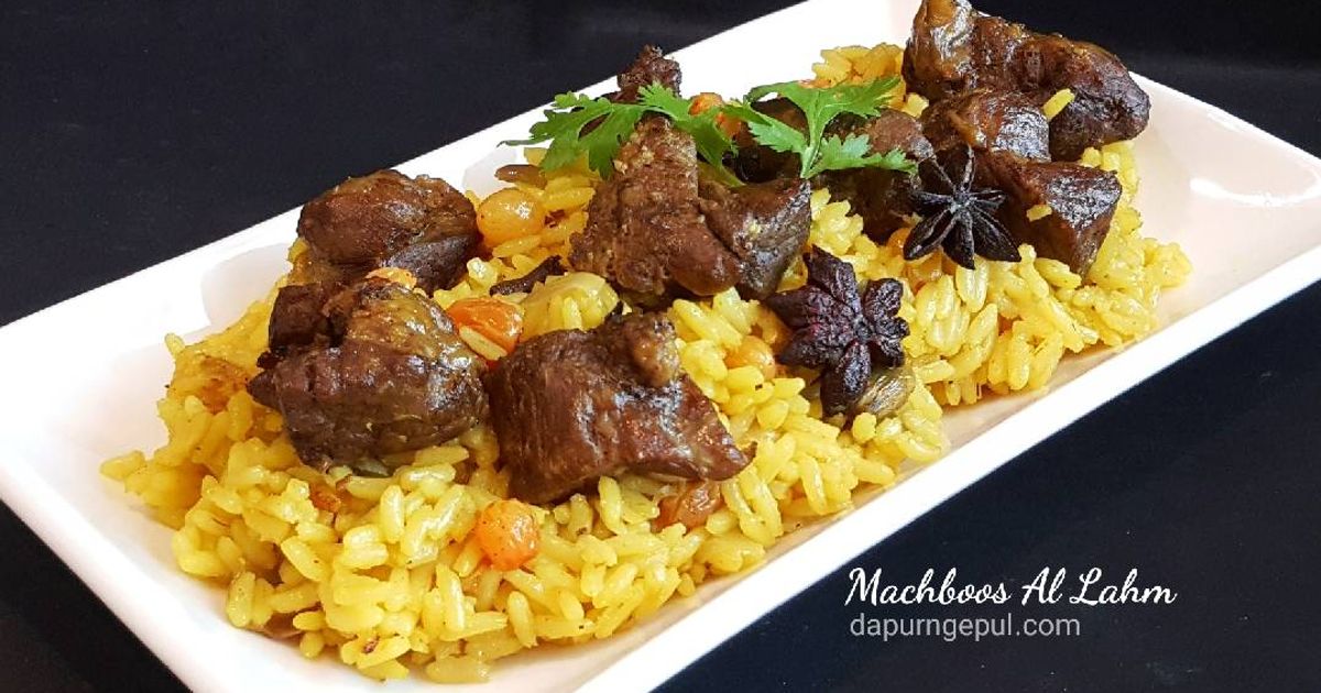 Resep Nasi Kebuli Kambing Khas Kuwait (Machboos Al Lahm) oleh Amalia ...