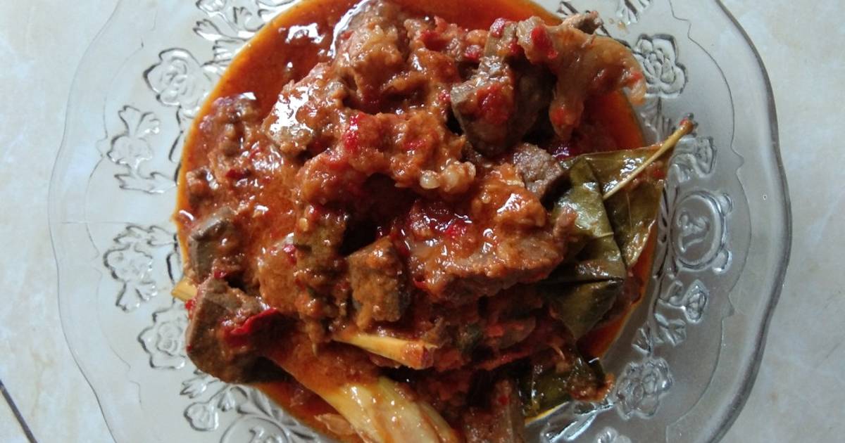 Resep Hati sapi/daging sapi bumbu rica-rica terenak oleh ...