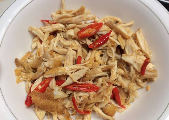 Resep Ayam suwir simple banget oleh Gusti Robiatul - Cookpad