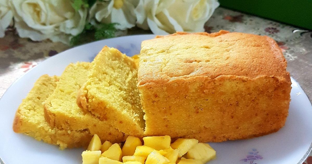 Mango Pound Cake Recipe by Shaiq Gulzar - Cookpad