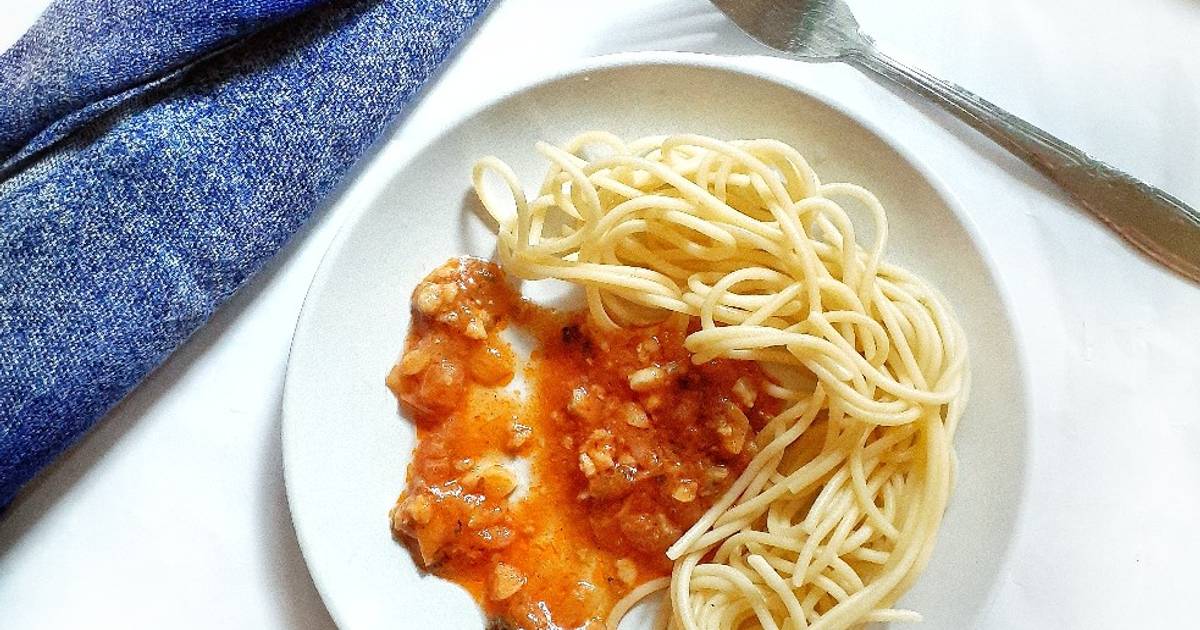Resep Spaghetti Saus Lele oleh Sandra Risma - Cookpad