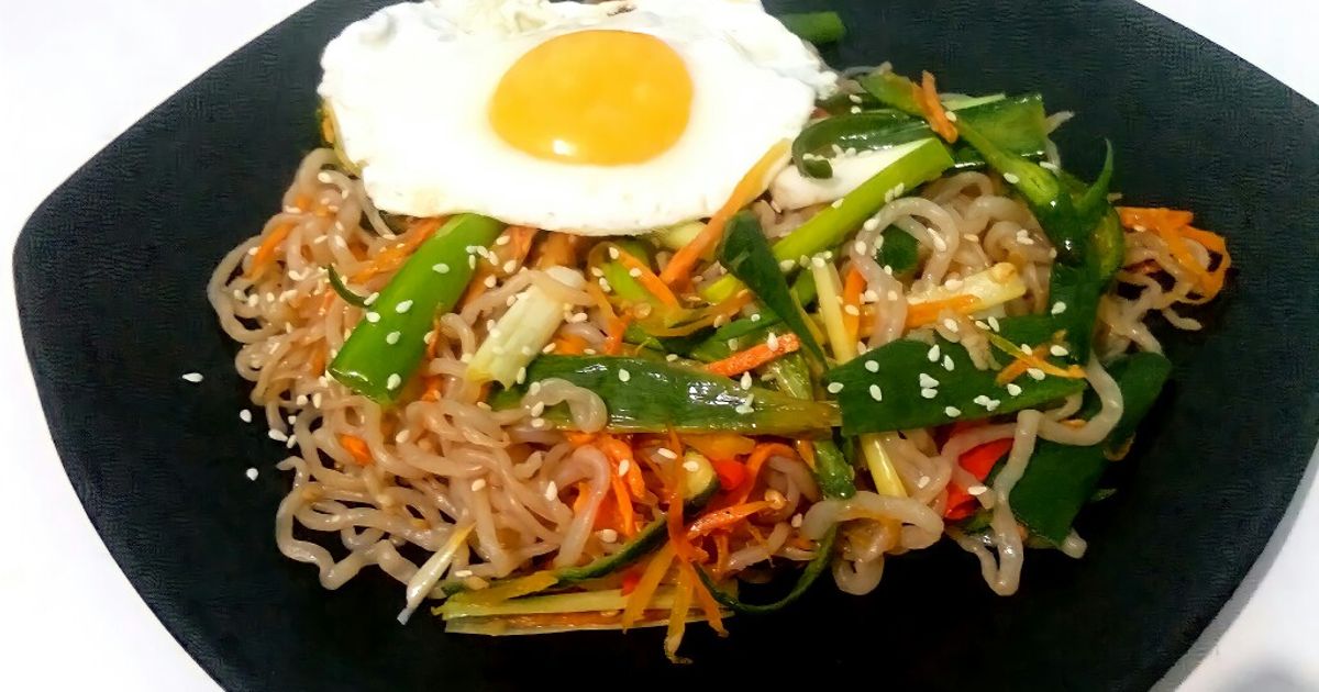 Resep Mie Shirataki Japchae Low Calorie oleh Kiki_Nomuyepo - Cookpad
